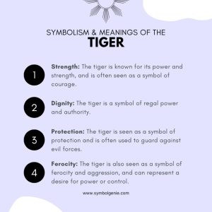 Tiger: Symbolism, Meanings, and History - Symbol Genie