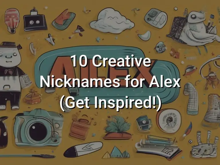 10 Creative Nicknames for Alex (Get Inspired!) - Symbol Genie