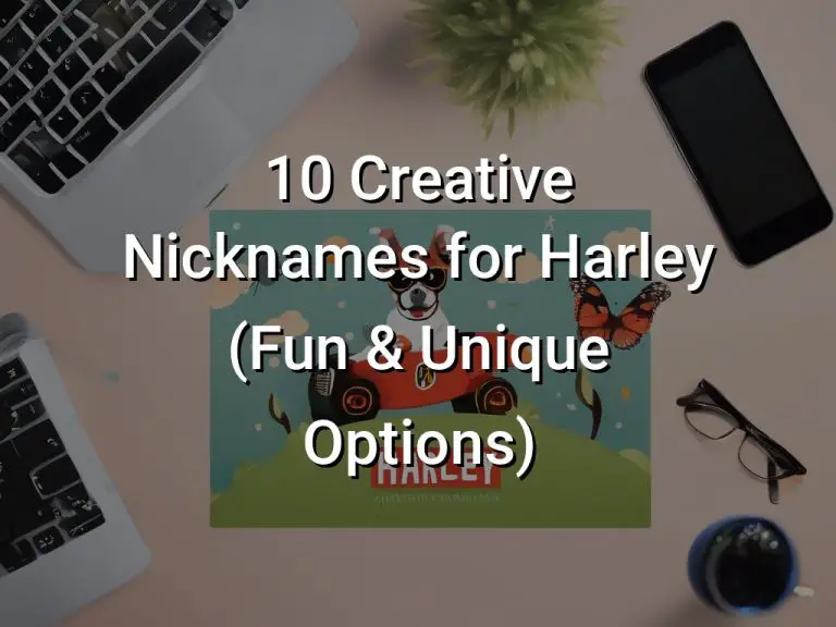 10 Creative Nicknames for Harley (Fun & Unique Options) - Symbol Genie