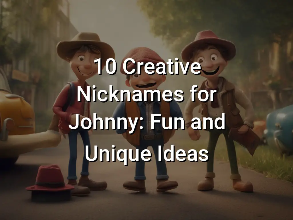 10 Creative Nicknames for Johnny: Fun and Unique Ideas - Symbol Genie