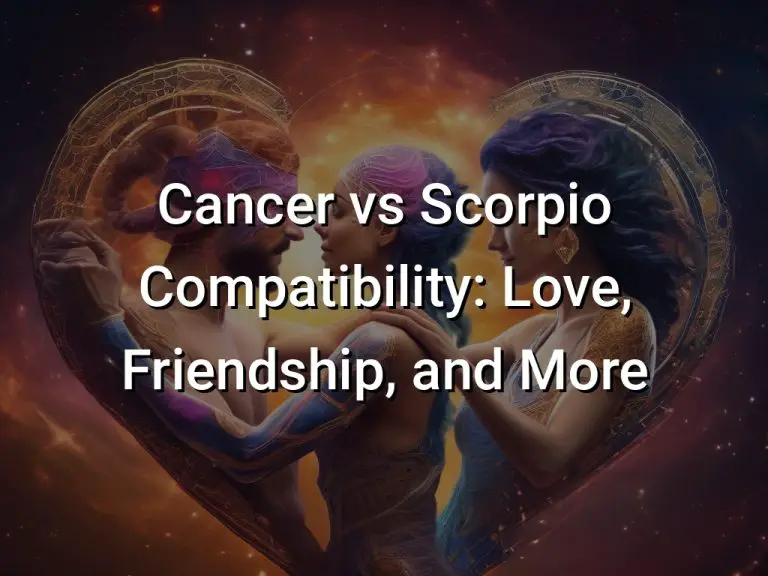 Cancer vs Scorpio Compatibility: Love, Friendship, and More - Symbol Genie