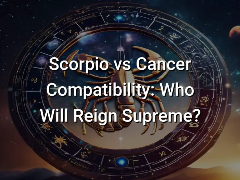 Scorpio vs Cancer Compatibility: Who Will Reign Supreme? - Symbol Genie