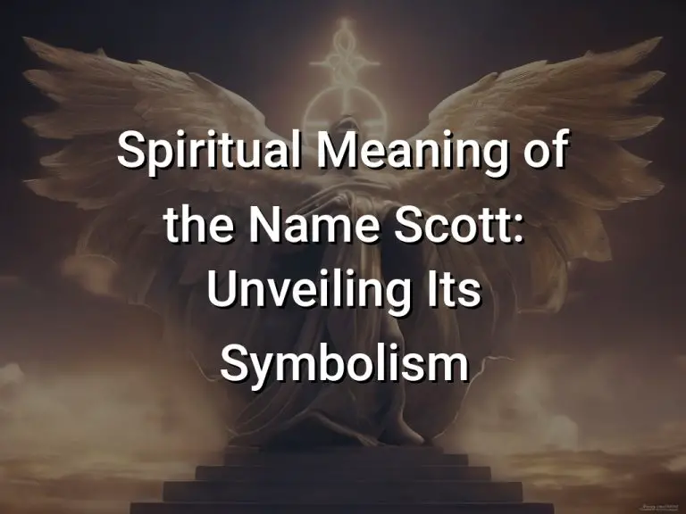 Spiritual Meaning of the Name Scott: Unveiling Its Symbolism - Symbol Genie
