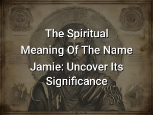 The Spiritual Meaning Of The Name Jamie: Uncover Its Significance - Symbol Genie