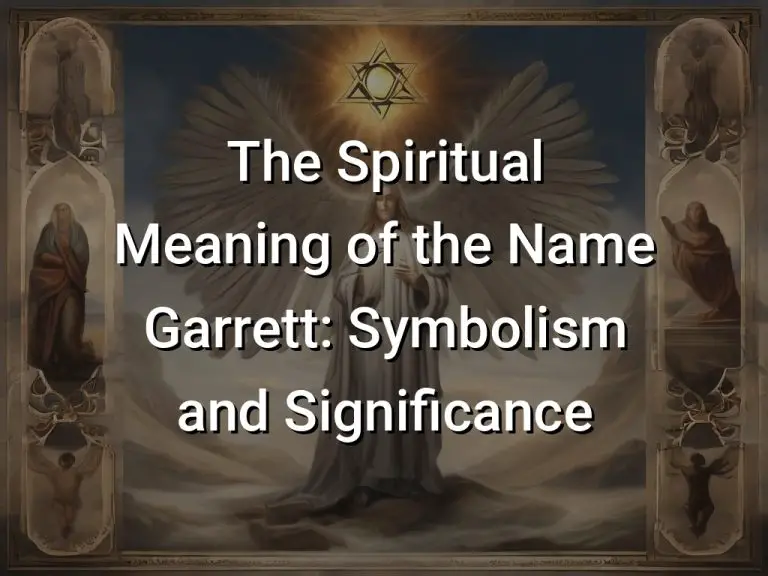 The Spiritual Meaning of the Name Garrett: Symbolism and Significance ...