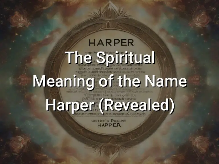 The Spiritual Meaning of the Name Harper (Revealed) - Symbol Genie