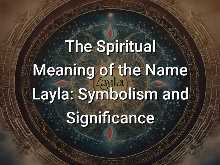 The Spiritual Meaning of the Name Layla: Symbolism and Significance - Symbol Genie