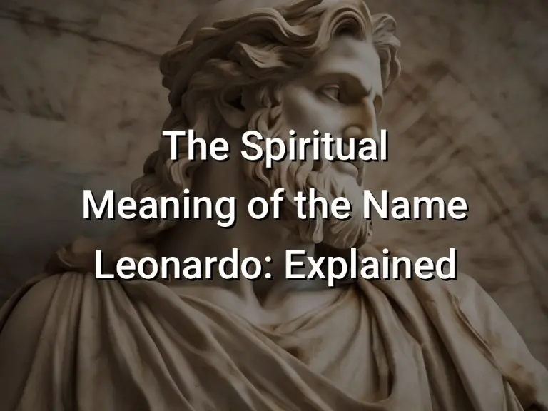 The Spiritual Meaning of the Name Leonardo: Explained - Symbol Genie