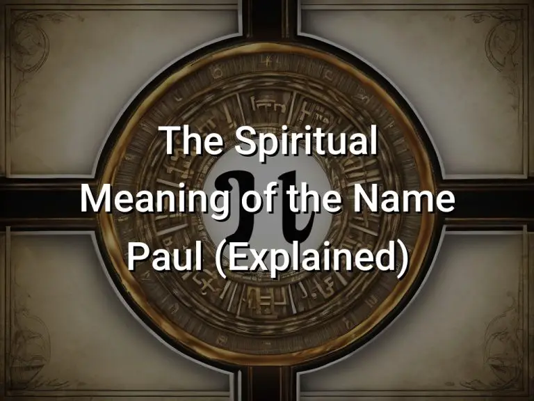 The Spiritual Meaning of the Name Paul (Explained) - Symbol Genie