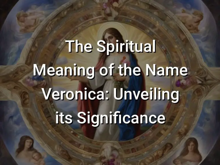 The Spiritual Meaning of the Name Veronica: Unveiling its Significance - Symbol Genie