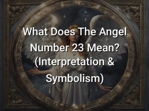 What Does The Angel Number 23 Mean? (Interpretation & Symbolism ...