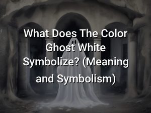 What Does The Color Ghost White Symbolize (Meaning and Symbolism ...