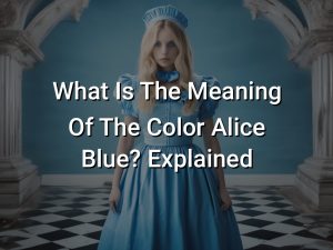 What Is The Meaning Of The Color Alice Blue? Explained - Symbol Genie