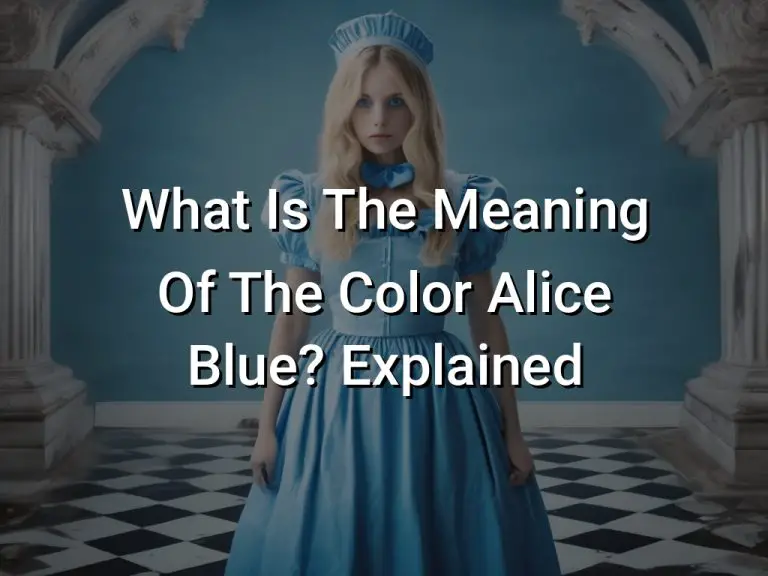 What Is The Meaning Of The Color Alice Blue? Explained - Symbol Genie