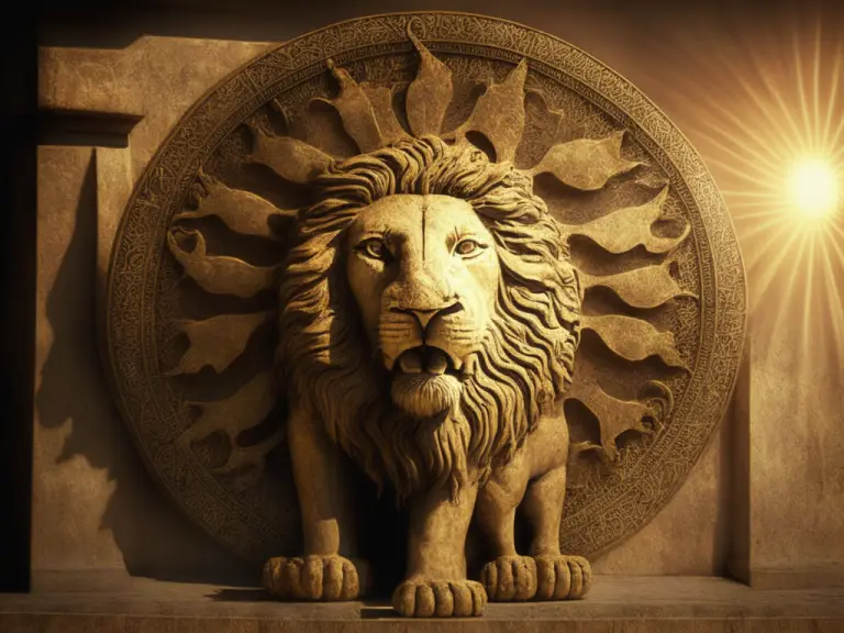 Lion and Sun Persian Symbols: History and Meanings (Explained) - Symbol ...