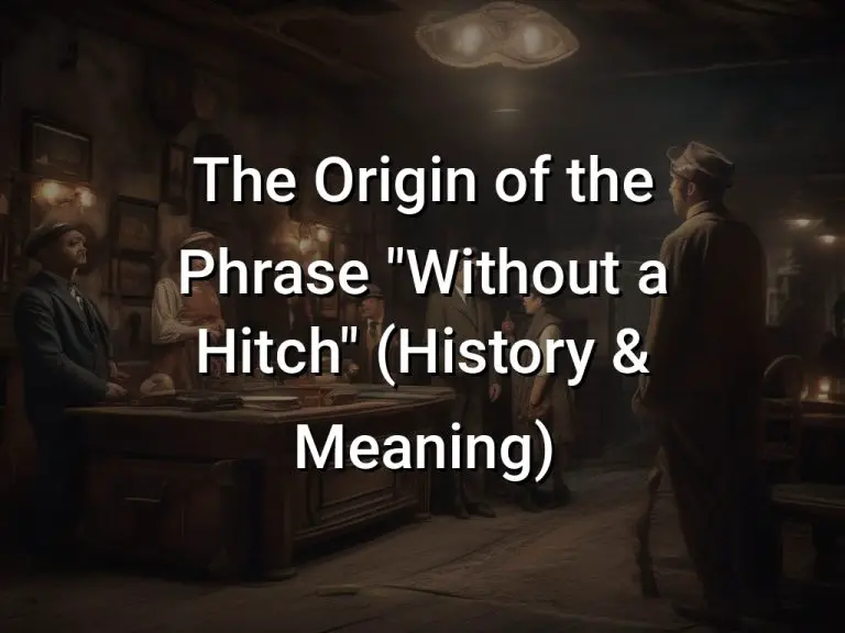 The Origin Of The Phrase Without A Hitch History Meaning Symbol the-origin-of-the-phrase-without-a-hitch-history-meaning-symbol