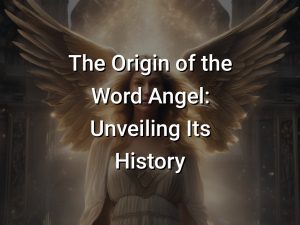 The Origin of the Word Angel: Unveiling Its History - Symbol Genie