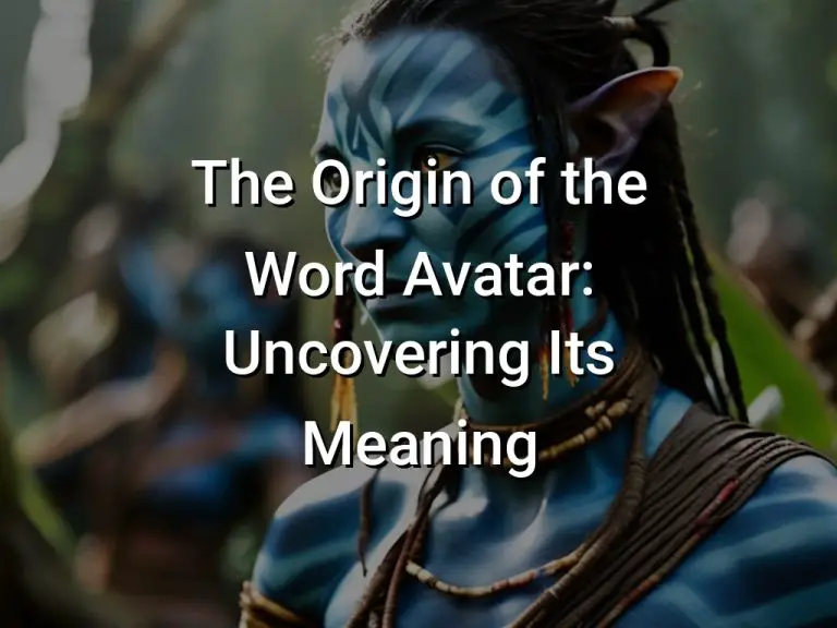 The Origin of the Word Avatar: Uncovering Its Meaning - Symbol Genie
