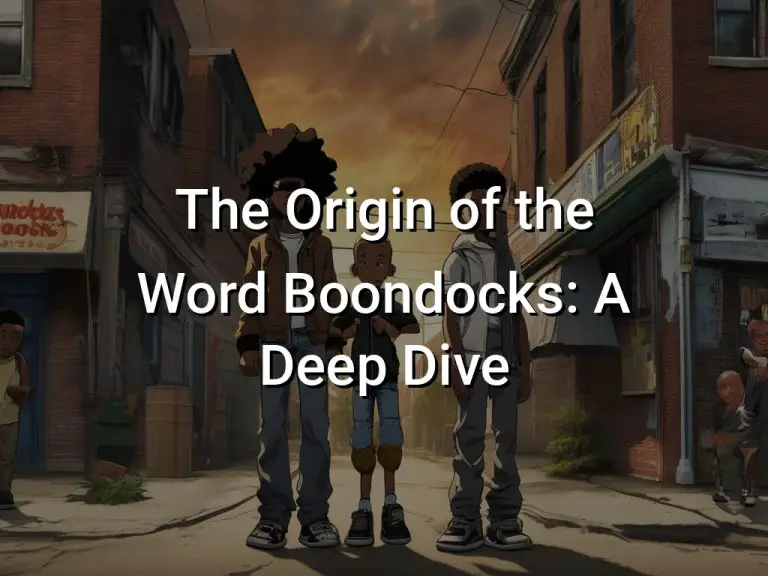The Origin of the Word Boondocks: A Deep Dive - Symbol Genie