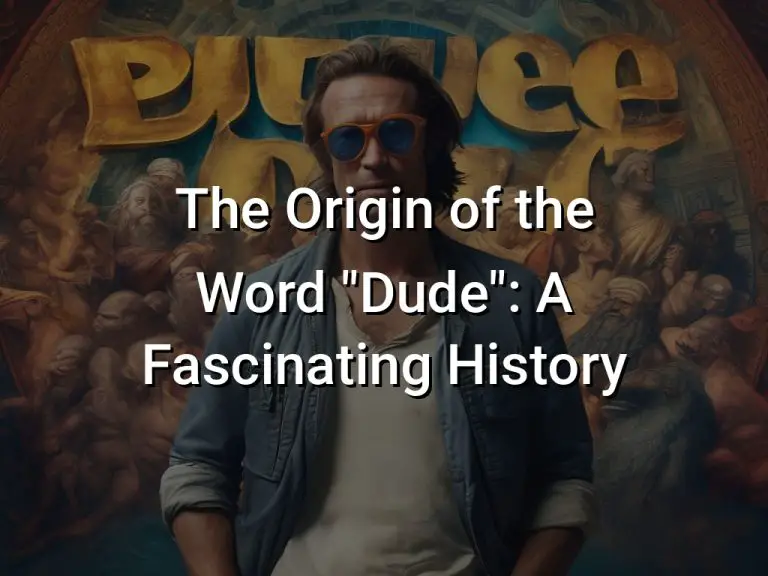 The Origin of the Word "Dude": A Fascinating History - Symbol Genie
