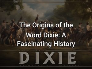 The Origins of the Word Dixie: A Fascinating History - Symbol Genie